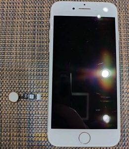 石川県小松市園町 より iPhone7 のホームボタン修理のご依頼